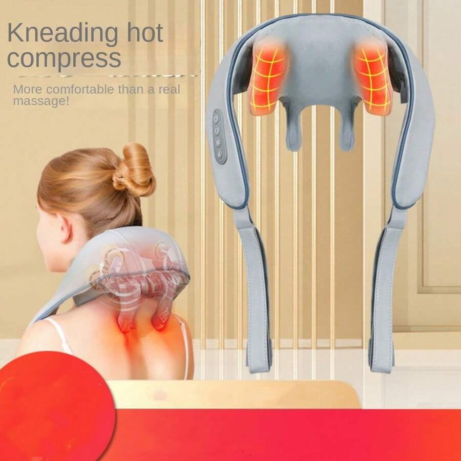Shoulder And Neck Trapezius Muscle Massager, Neck And Shoulder Kneading ...