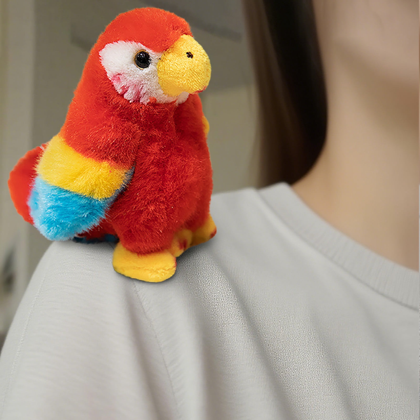 Shoulder Plush,Bird Stuffed Animal,Magnetic Shoulder Plushs Cute ...