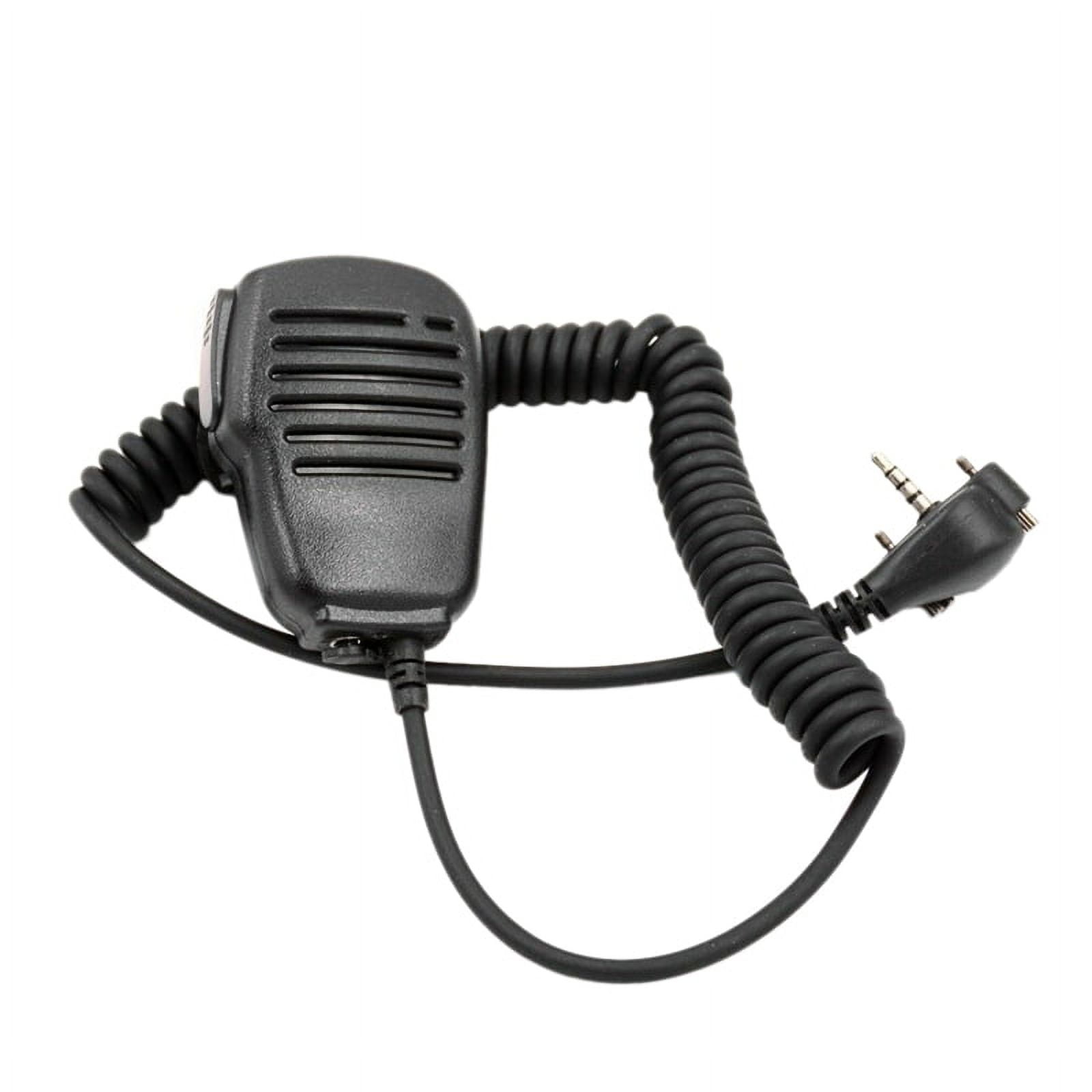 Shoulder Speaker Microphone Hand Mic with PTT for Standard Portable Two ...