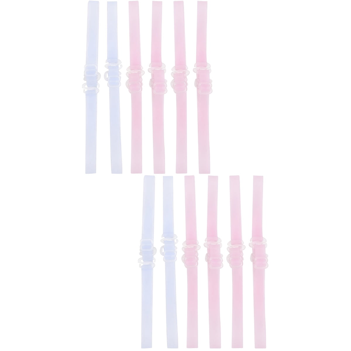 Shoulder Strap Plastic Buckle Transparent Bra Straps Clear Invisible 12 ...