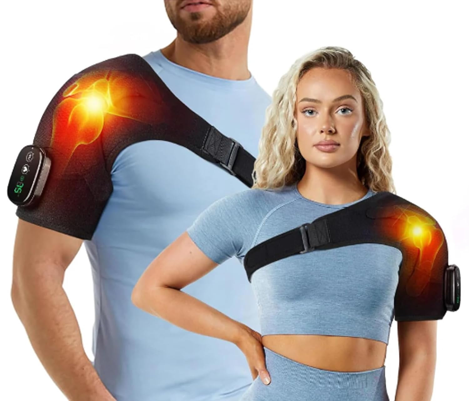 Shoulder Support Shoulder Brace Relieve Chronic Shoulder Pain with Heat ...