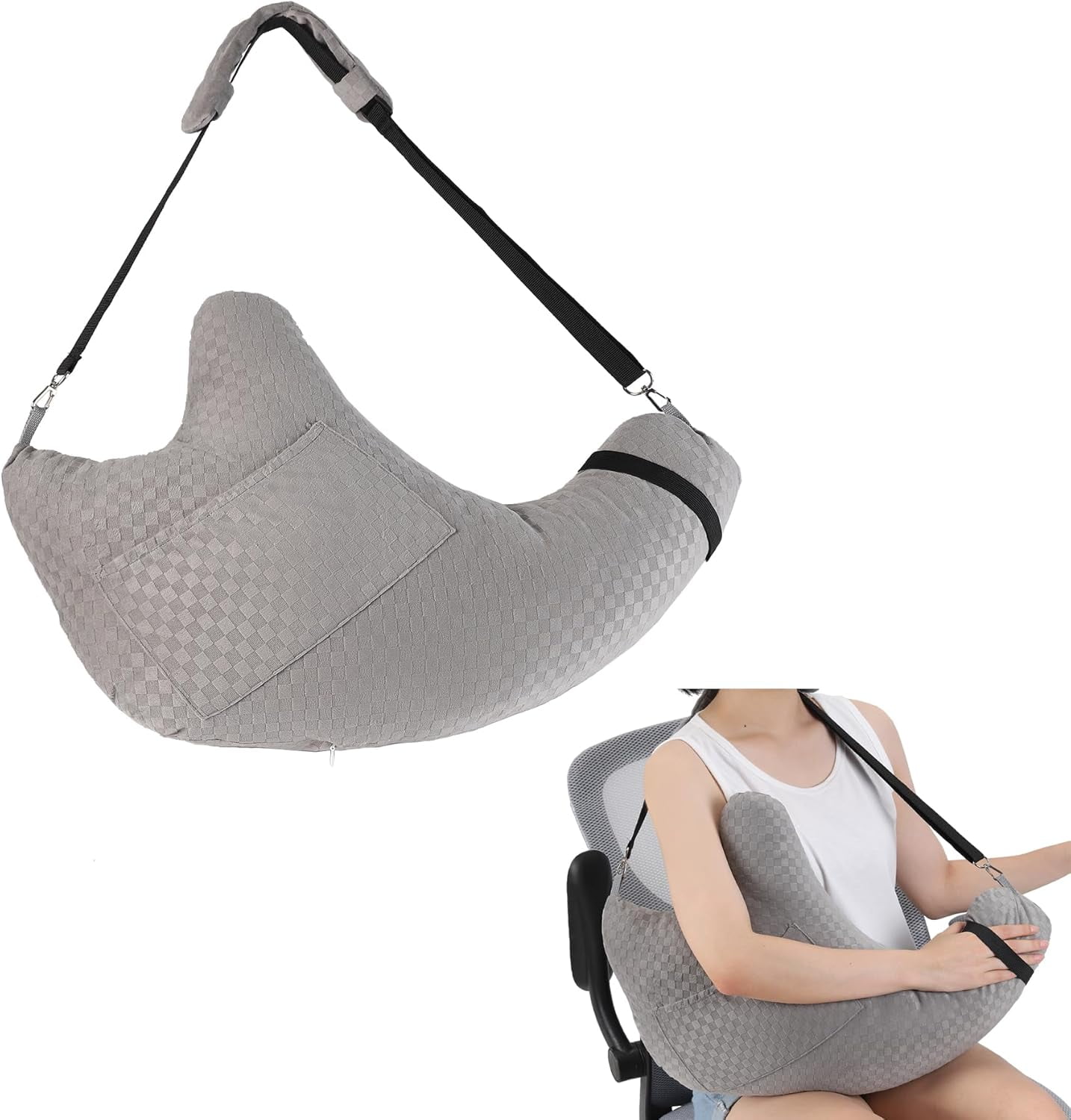 Shoulder Surgery Pillow, Rotator Cuff Pillow for Side Sleeper, Shoulder ...