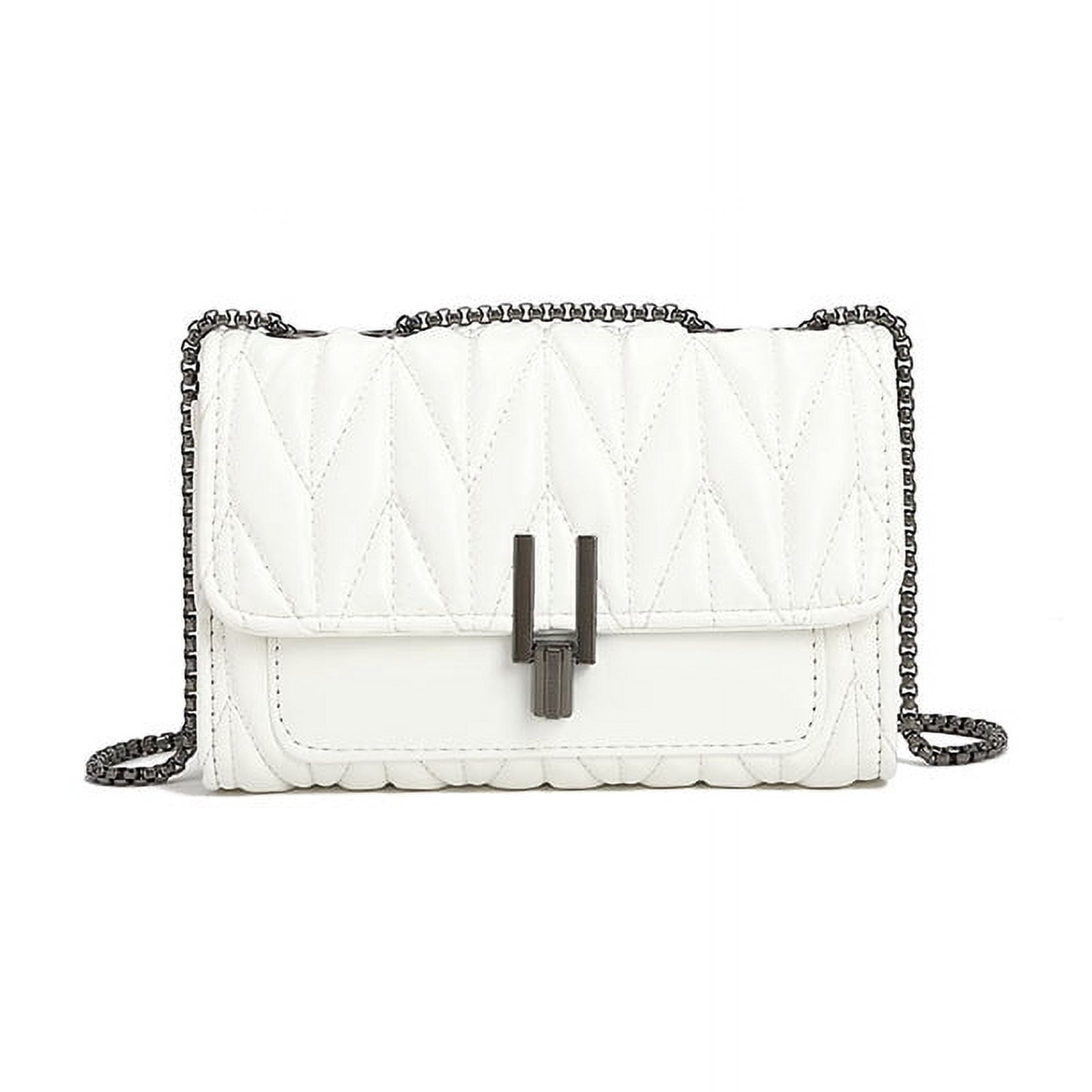 Shoulder bag, Texture Pleated Chain Summer New Hundred Letter Lock ...