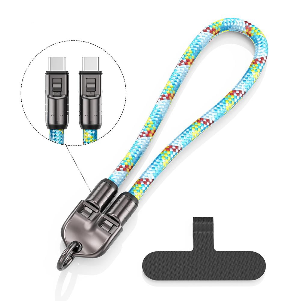 Shoulder hanging Long Rope 240W Mobile Phone Rope Data Transfer Cord ...