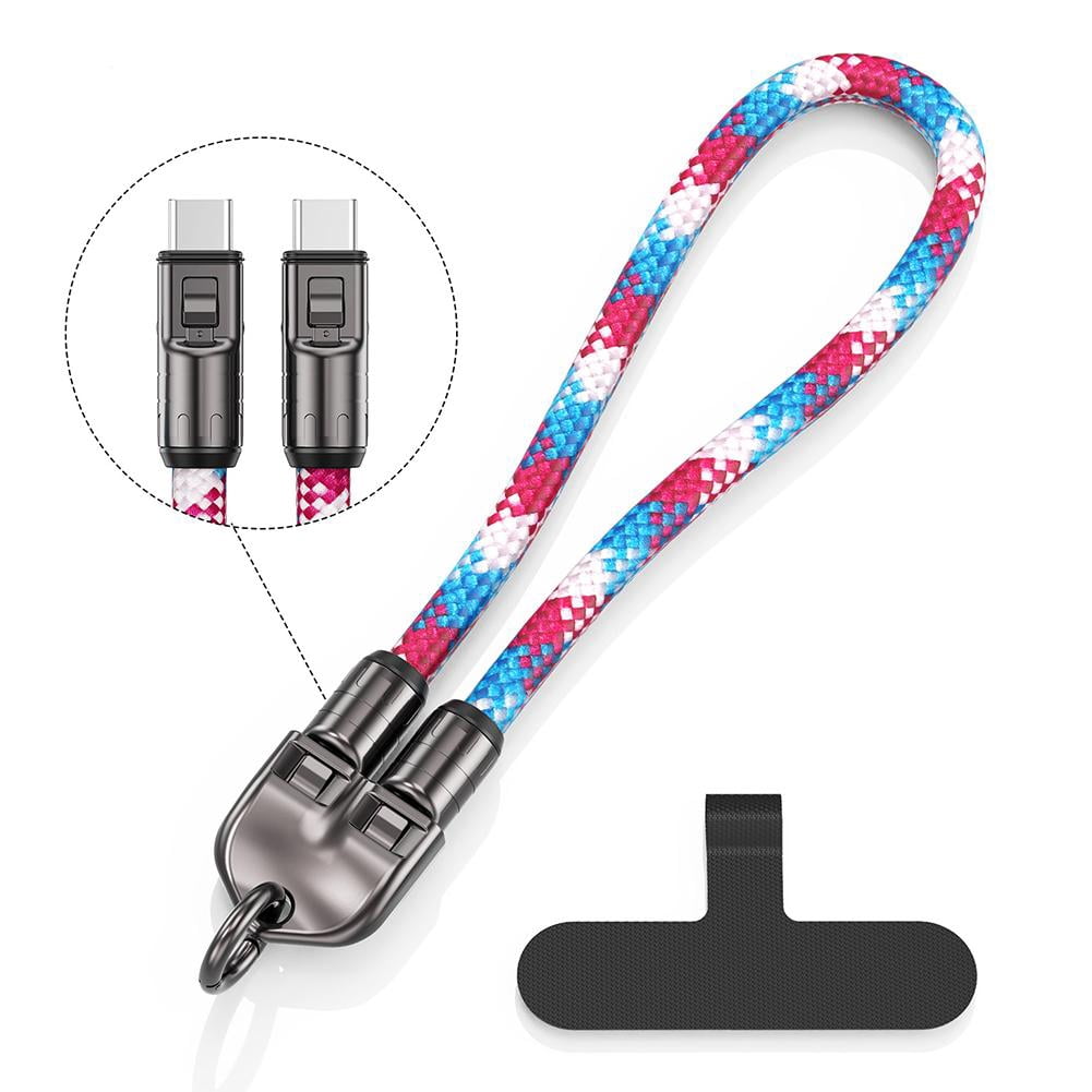 Shoulder-hanging Long Rope 240W Mobile Phone Rope Data Transfer Cord ...