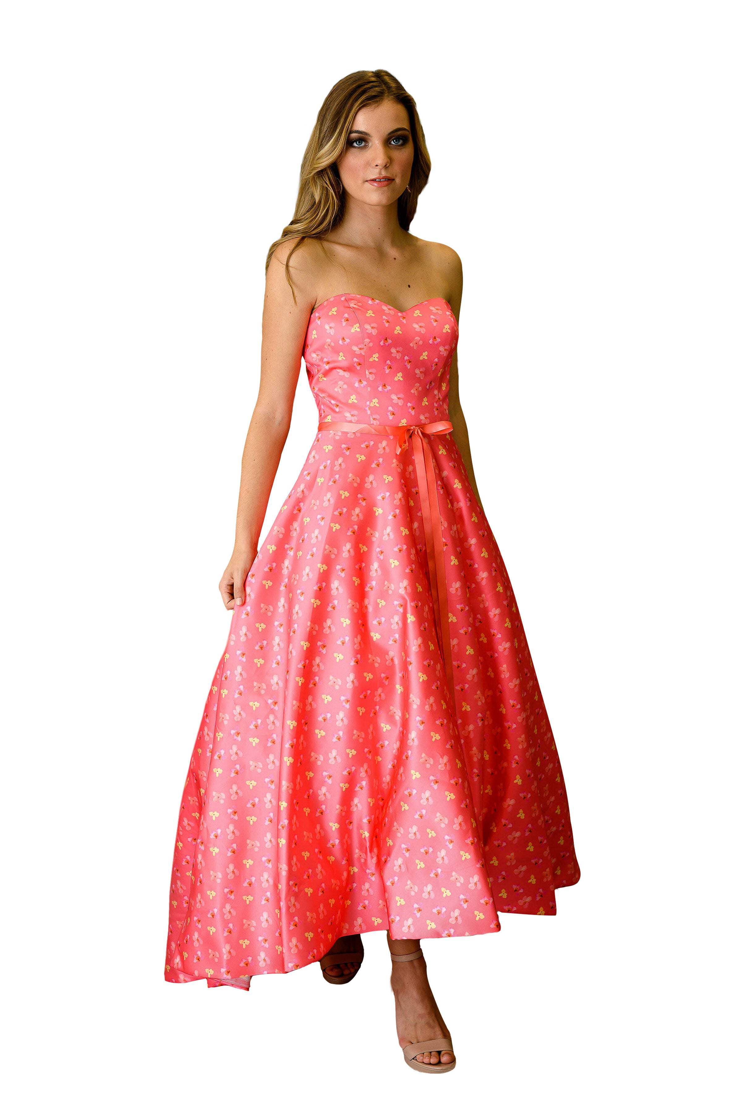 Shoulder-less Formal Train Dress - Walmart.com