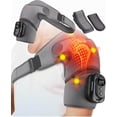 Shoulder massager, adjustable shoulder massager with heating function ...