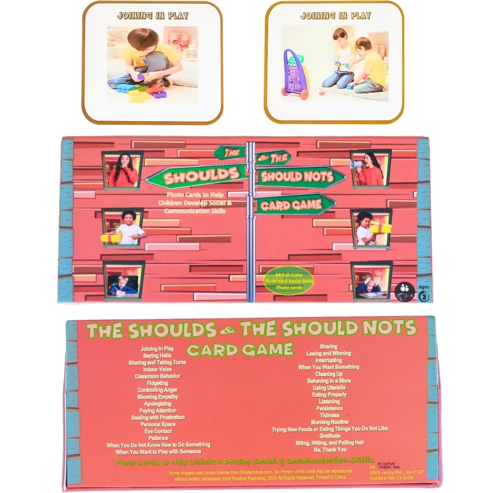 The Shoulds and Should Nots Cards: Social Emotional Learning Activity ...