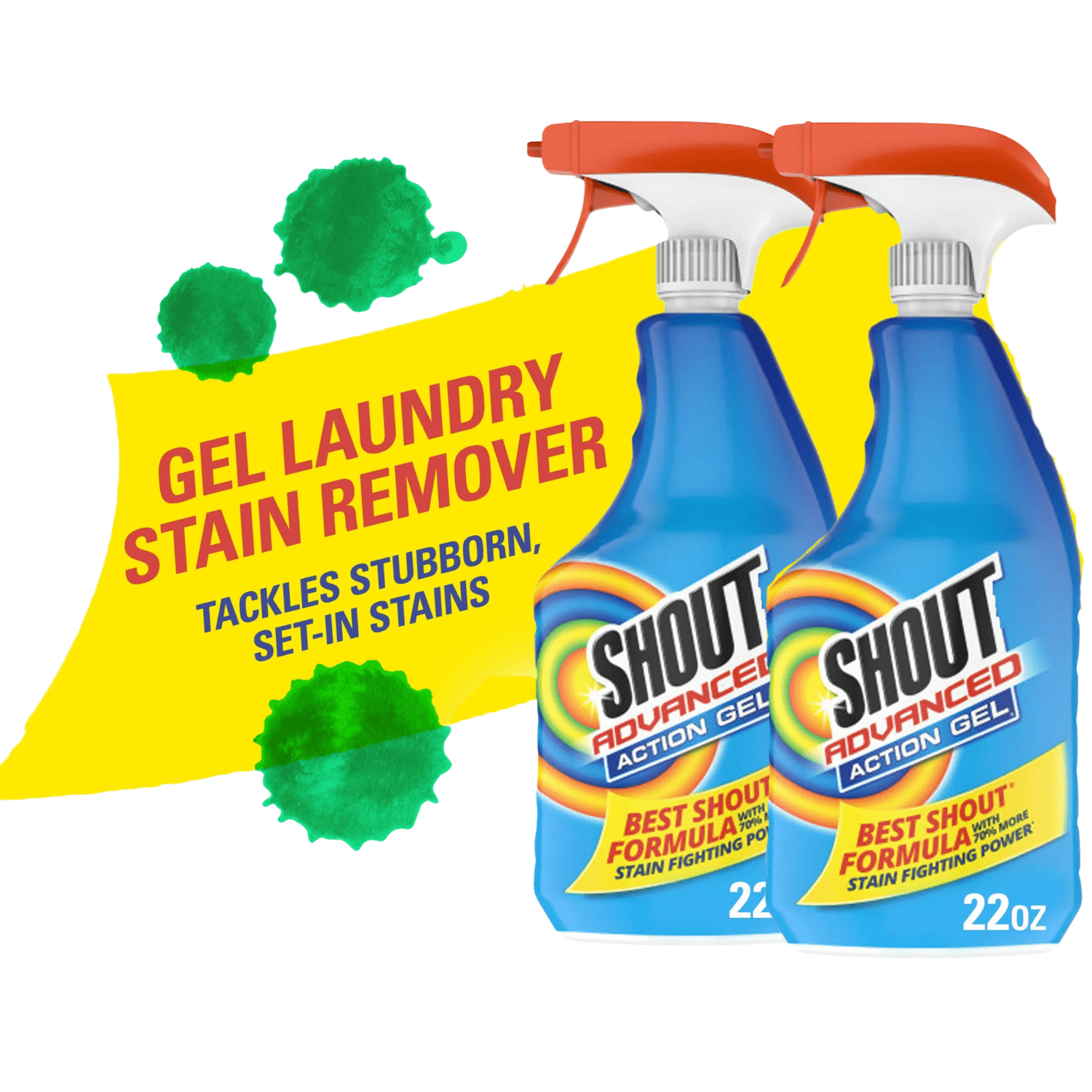 Shout Advanced (2 Pack) 44 oz - Walmart.com