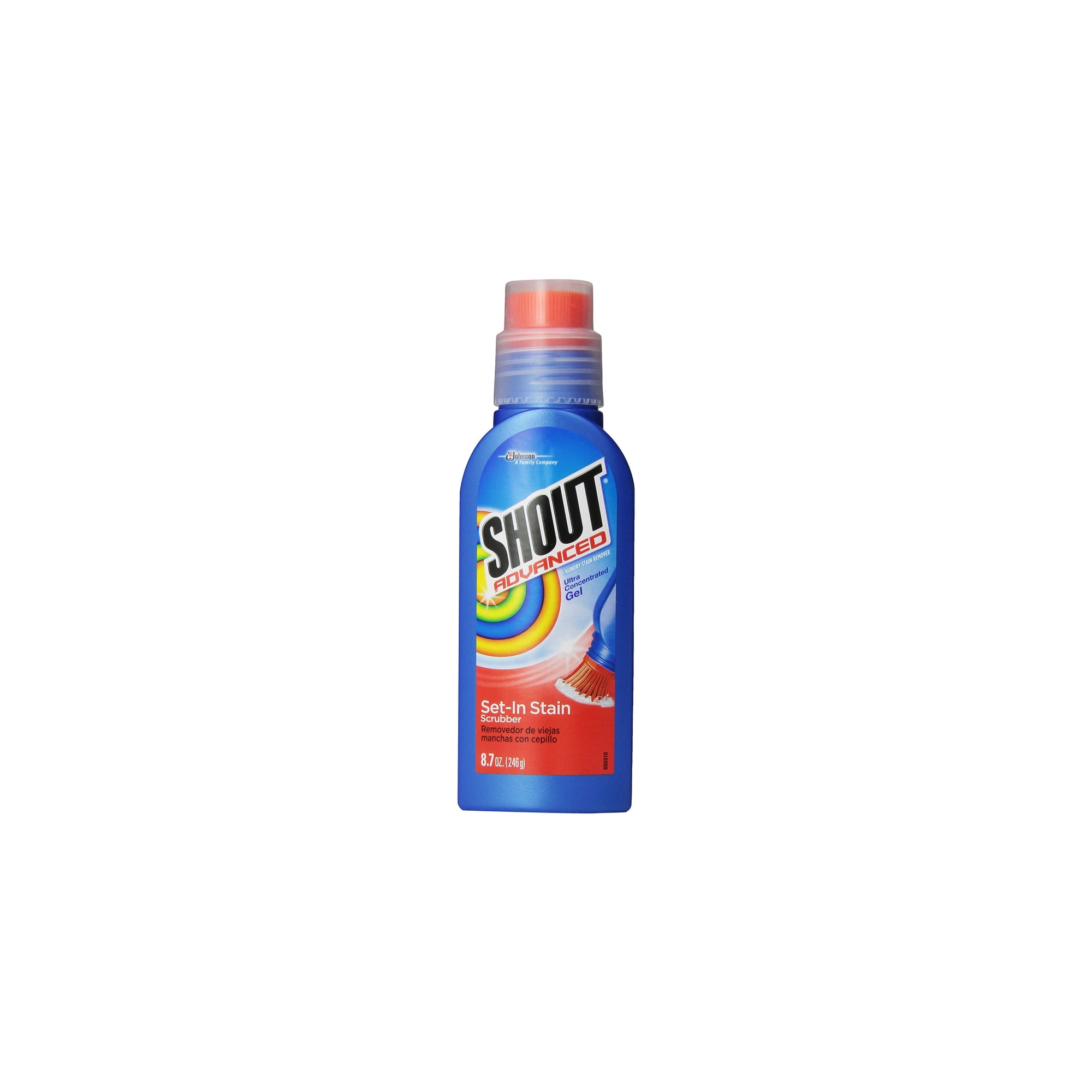Shout Advanced Gel, 1 bottle, 8.7 fl oz (8-Pack) - Walmart.com