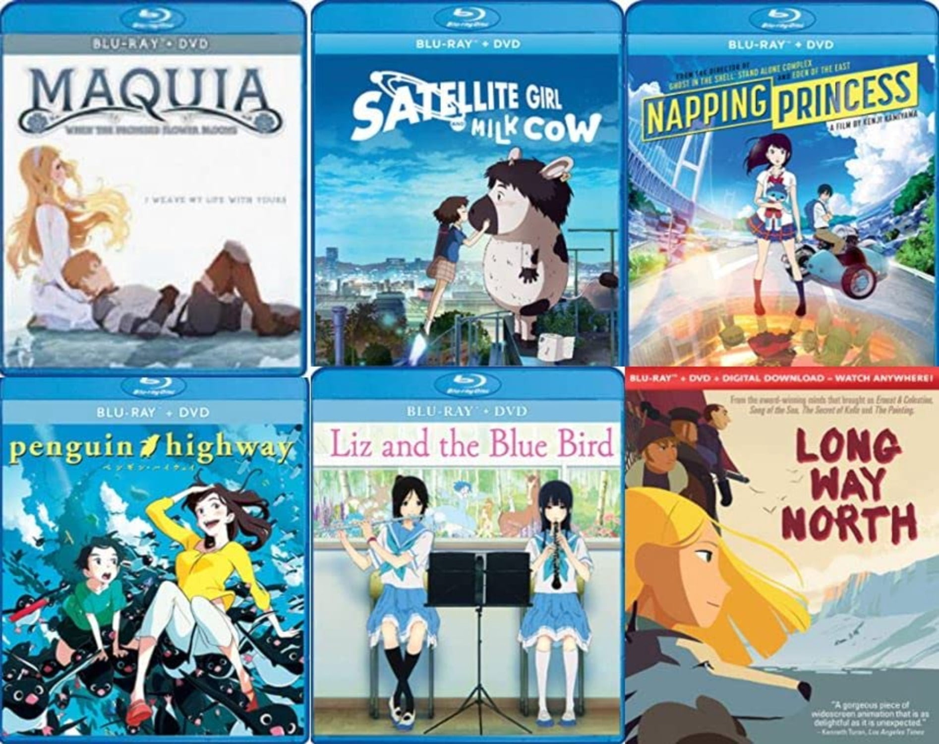 Shout Animated 6-Movie Collection (BLU-RAY) - Walmart.com