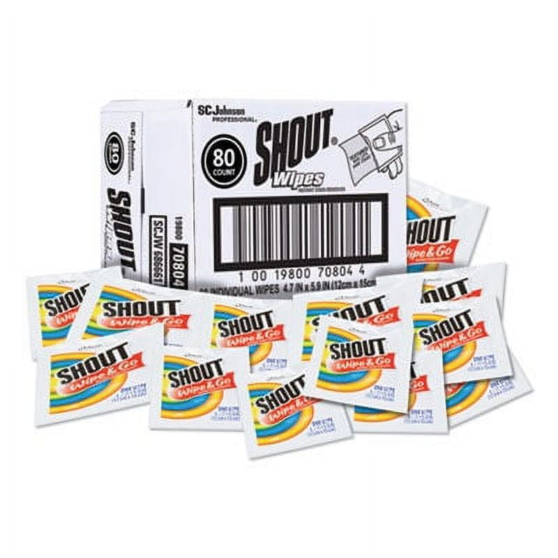Shout® CLEANER,SHOUTWIPES,80/CT 686661 - Walmart.com