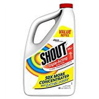 Shout Triple Acting Liquid Refill, 60 oz Pack of 2, Powerful Stain ...