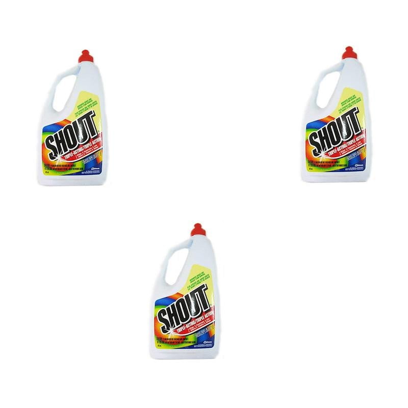 Shout Triple-Acting Refill Laundry Stain Remover (946ml) (Pack of 3 ...