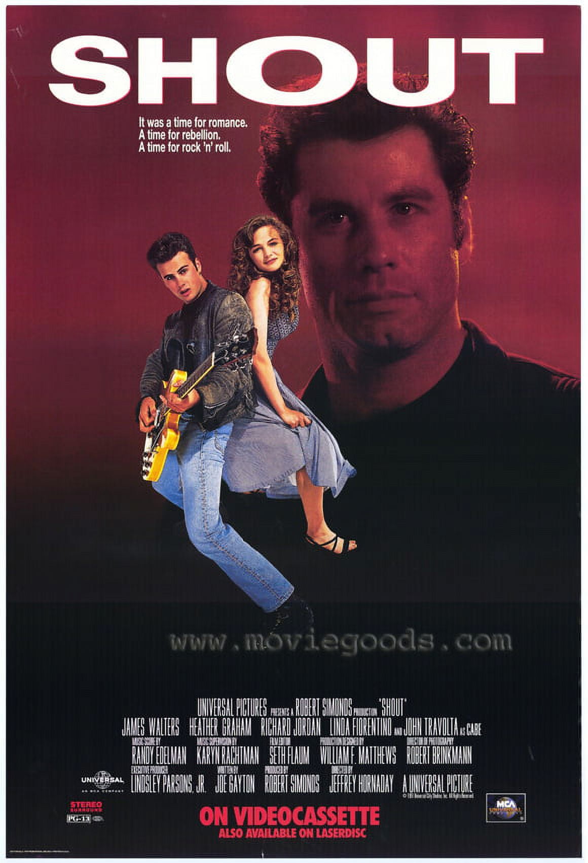 Shout POSTER (27x40) (1991) (Style B) - Walmart.com