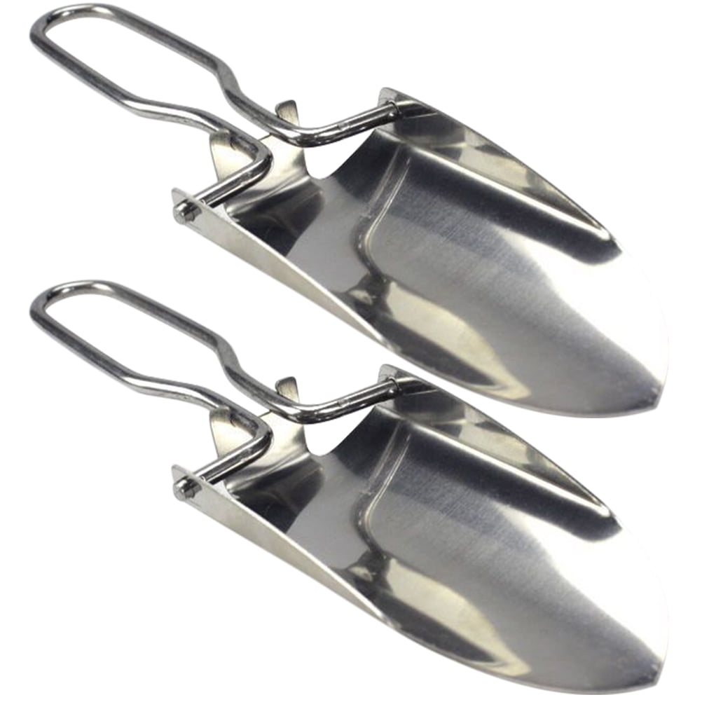 Shovel 4 Pcs Garden Spade Outdoor Folding Scoop Hiking Tool Small ...