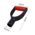 Shovel Grip Handle Replacement PP Spade Snow Shovel Replacement for ...