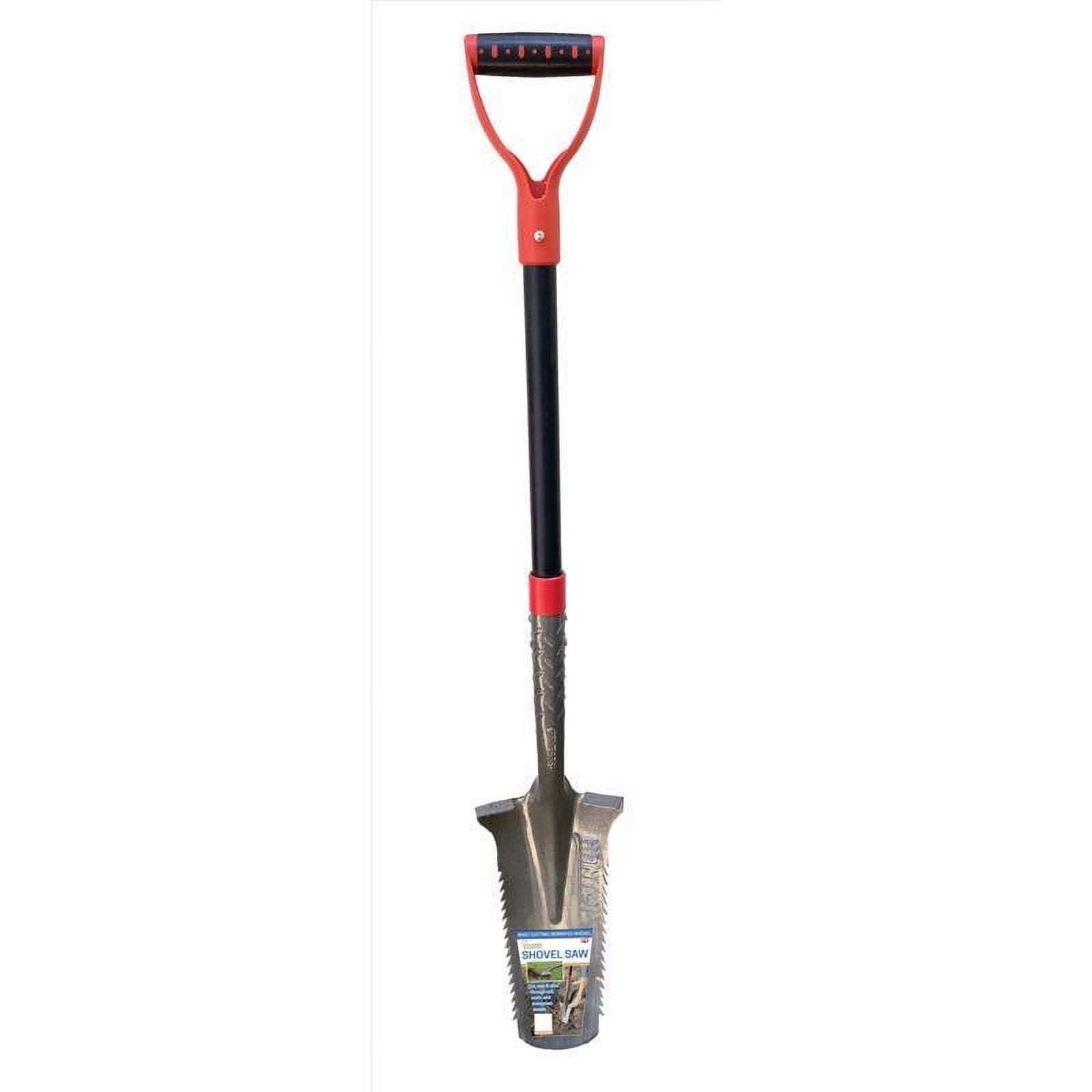 Shovel Saw 45 in. Steel V-Shaped Trenching Shovel with Fiberglass D ...