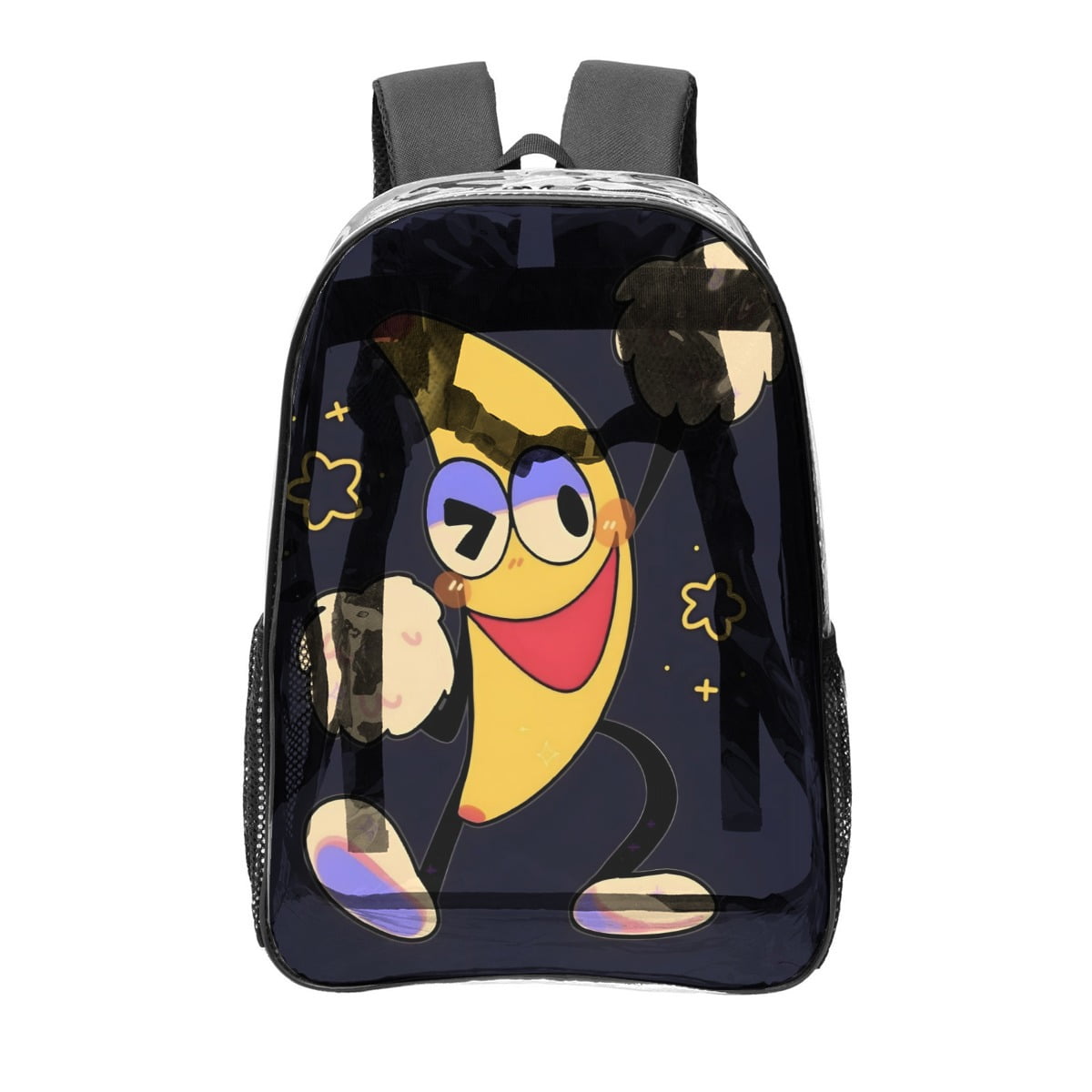 Shovelware Brain Game Roblox Pattern Transparent Backpack Lightweight ...