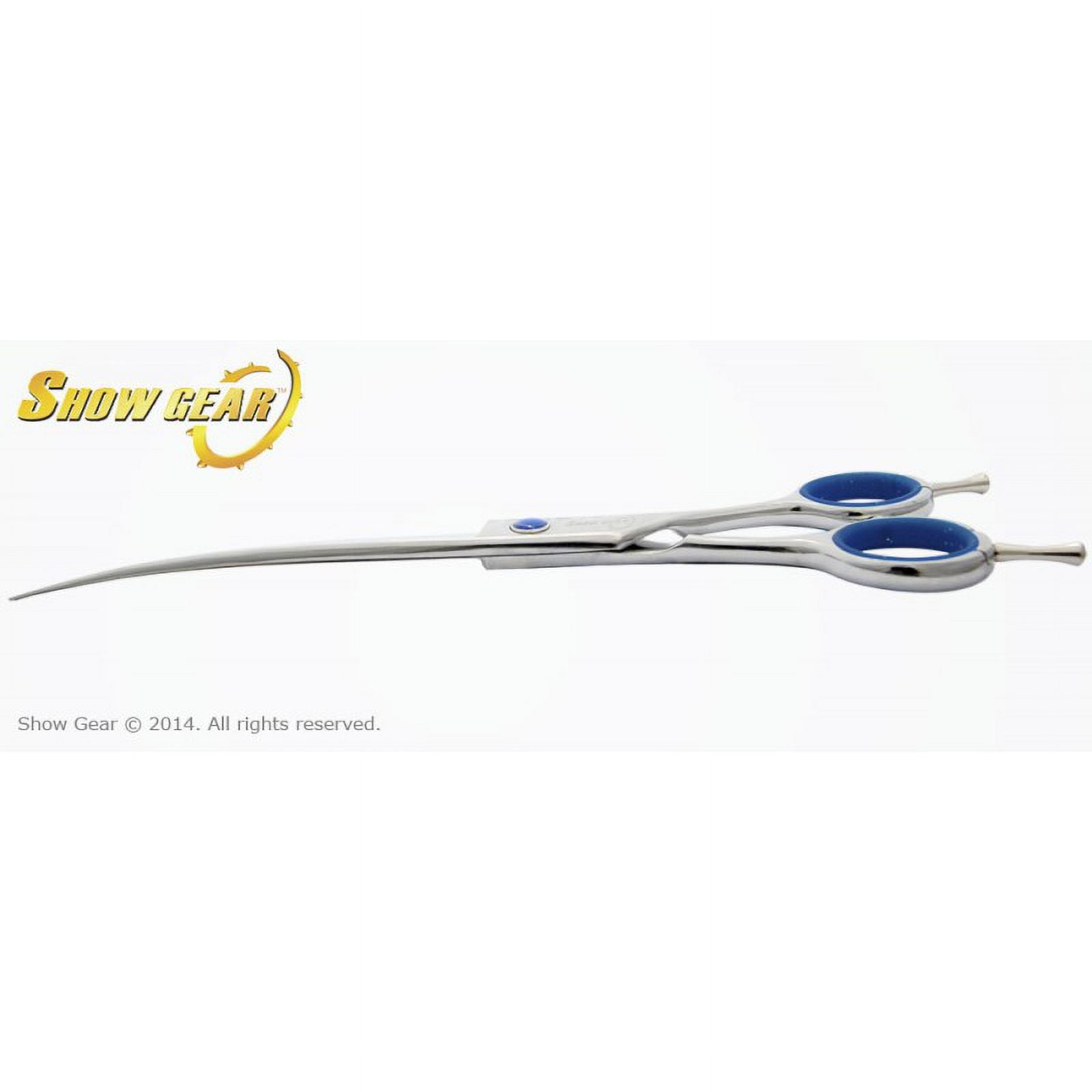 Show Gear SGS8C 8 Inch Supreme Series Shears Stainless Steel Curved ...