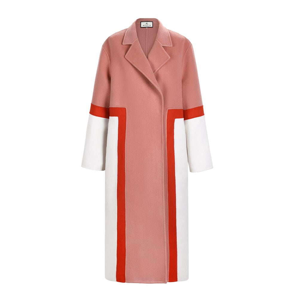 Show High Stitching Collision Color Niche Design Sense Double-Sided ...