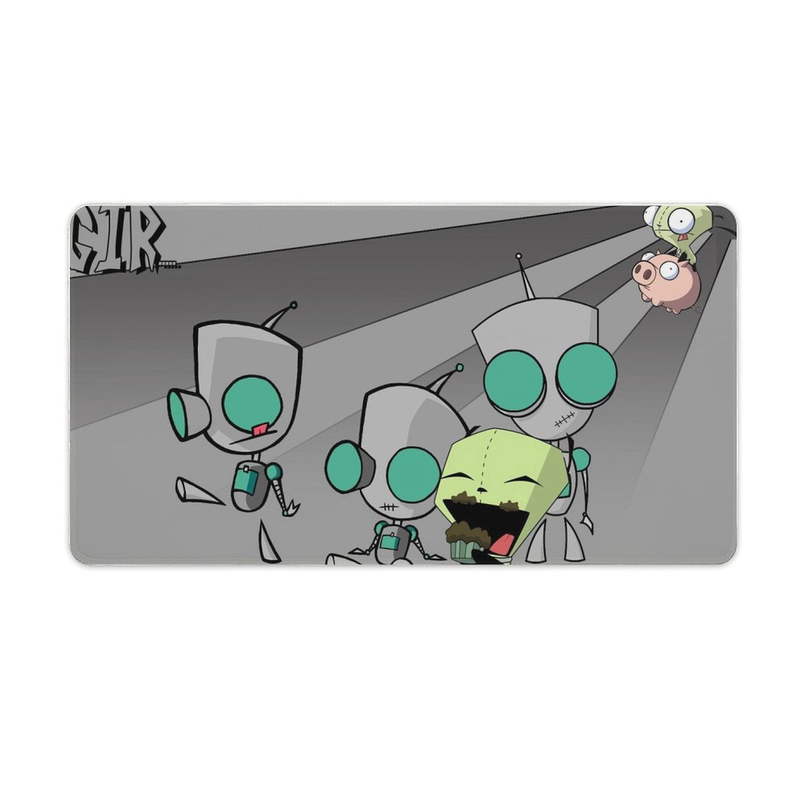 Show Invader Zim Gir Mouse Pad Extended Gaming No-sliped Large Desk Mat ...