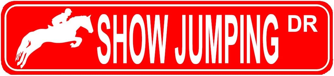 Show Jumping DR Sign Show Jumping Show Jumping Participant Fan Gift ...