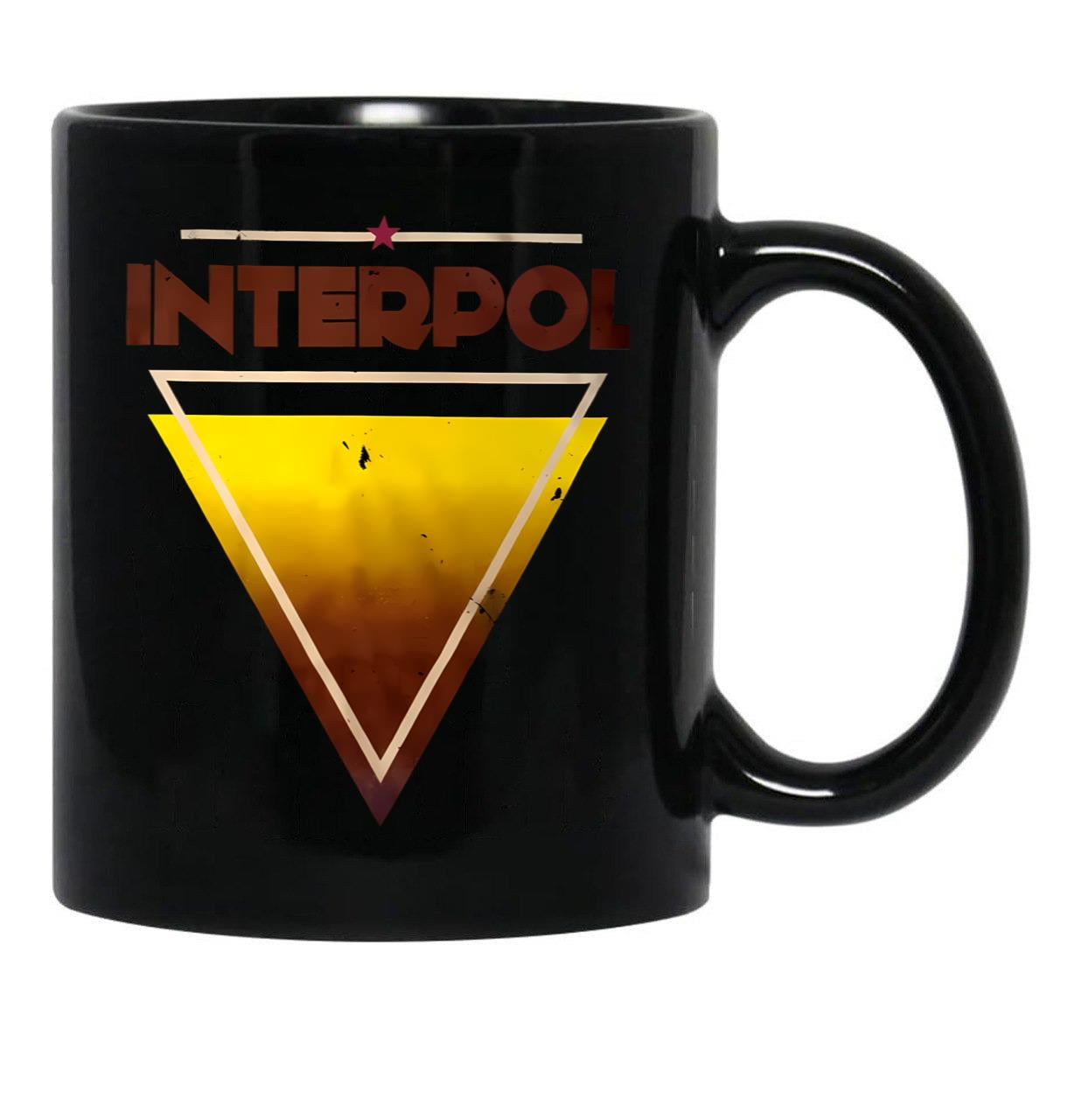 Show Like In Triangle Interpol Classic Design Fan Art Black Coffee Mug ...