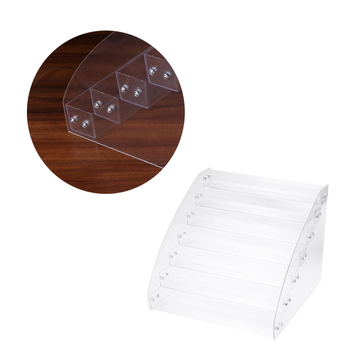 Show Rack Display Shelves Acrylic Organizer Display Rack for Nail ...