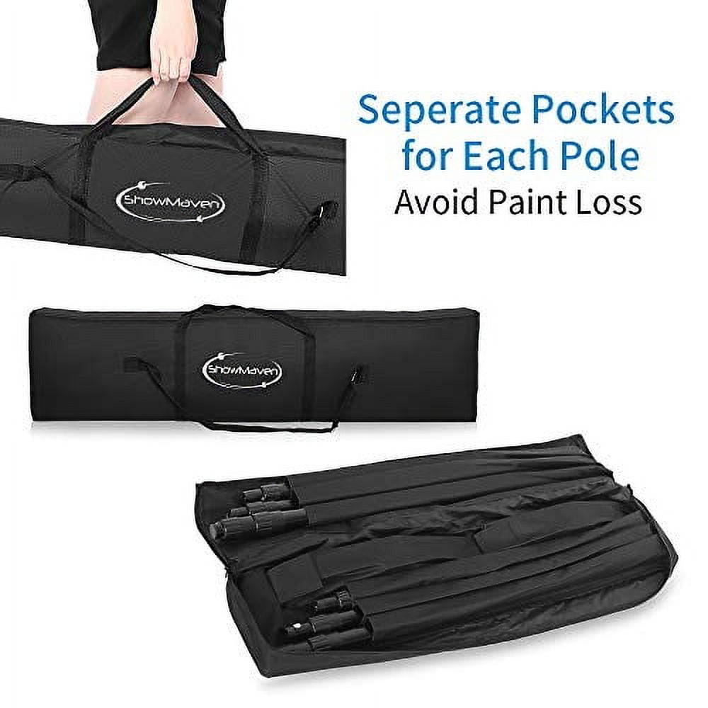 ShowMaven Backdrop Stand, Heavy Duty Stand Adjustable Trade Show ...
