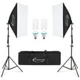 ShowMaven Professional Softbox Lighting Kit, Video Photo Studio ...