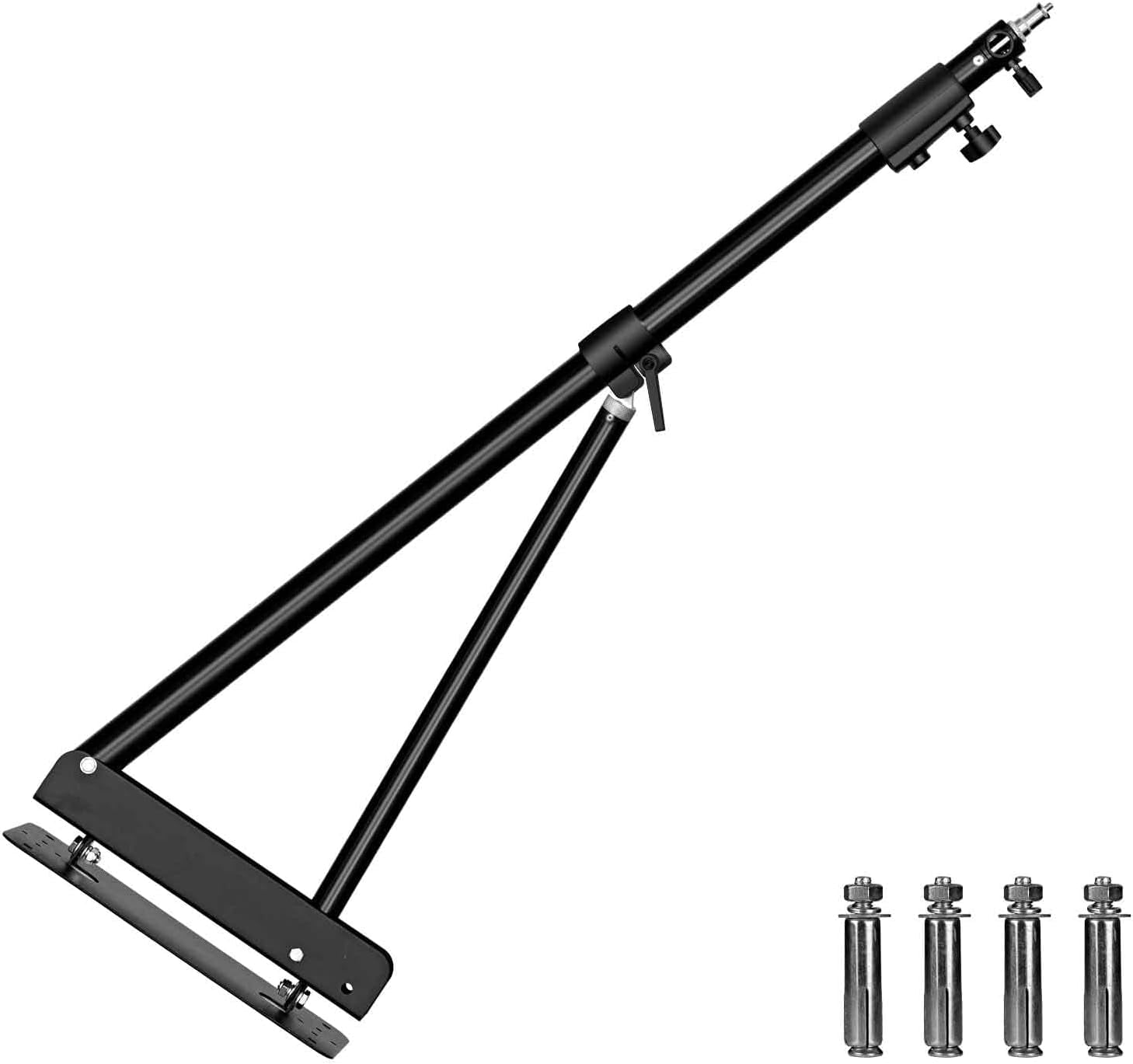 ShowMaven Wall-Mounted Boom Arm for Ring Light, Monolight, Softbox ...
