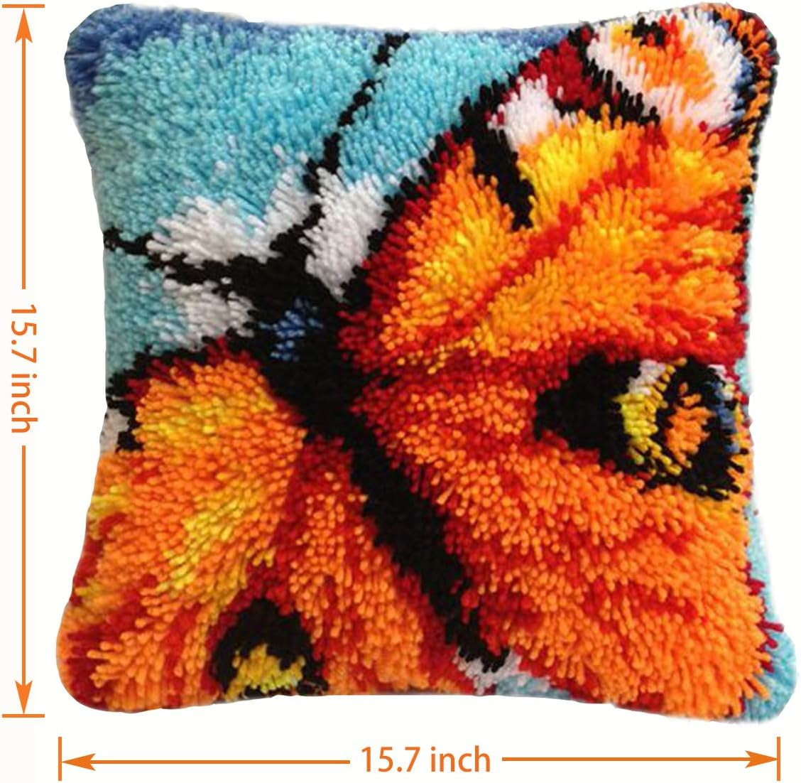 ShowNiceArt Latch Hook Pillow Kits for Adults beginners,Pillow Making ...