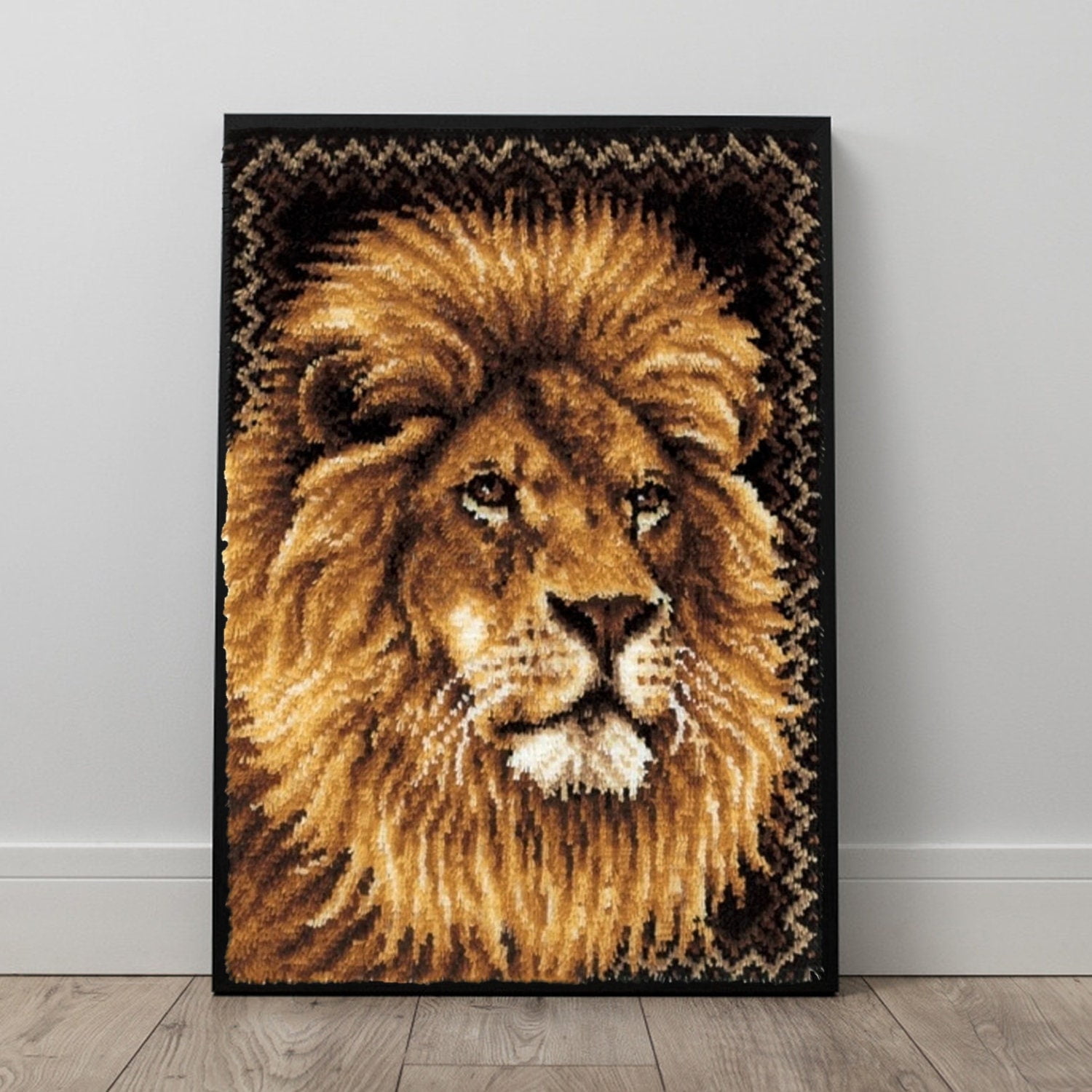 ShowNiceArt Latch Hook Rug Kits, Kids Adults Carpet Embroidery Set ...