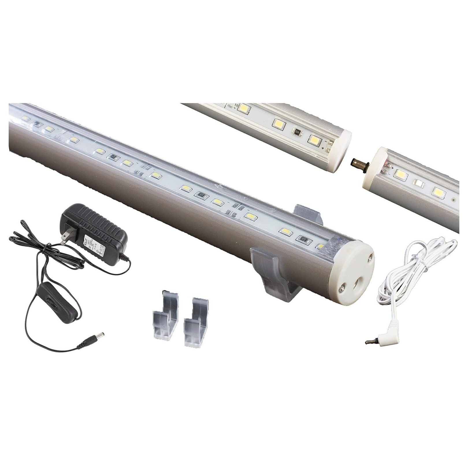 Showcase LED Light 18" 28" 37" 47" 56" for 3ft 4ft 5ft Jewelry Display ...