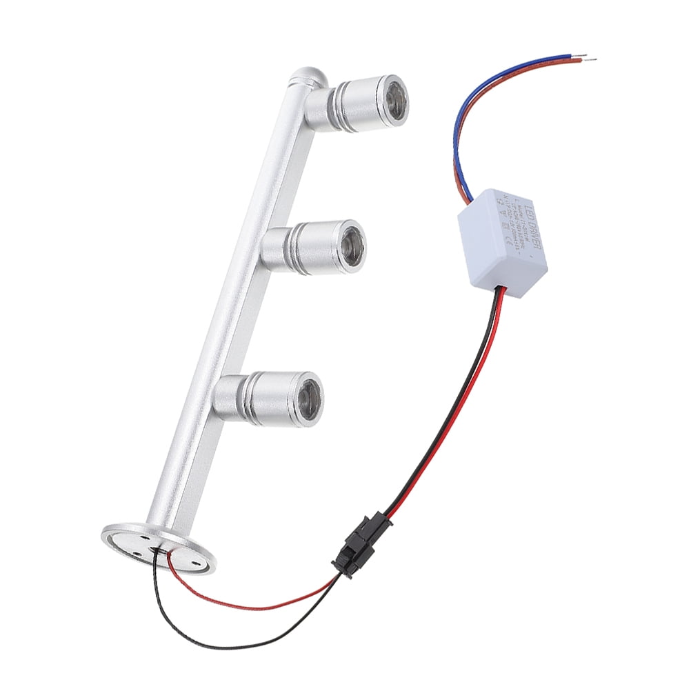 Showcase Lights LED Spot Indoor Picture Spotlight Colodial Silver Built ...