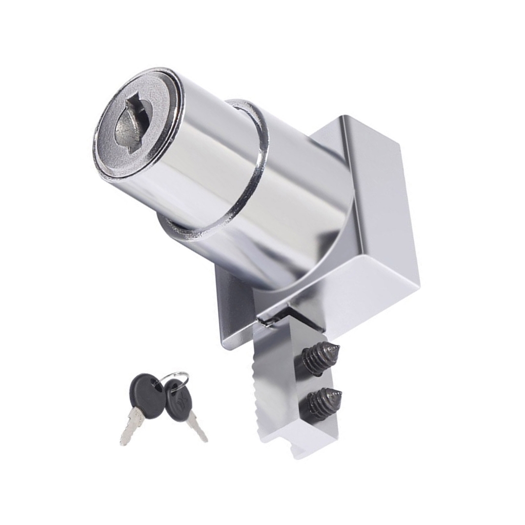 Showcase Lock Glass Cabinet Lock, Plunger Push Lock - Walmart.com