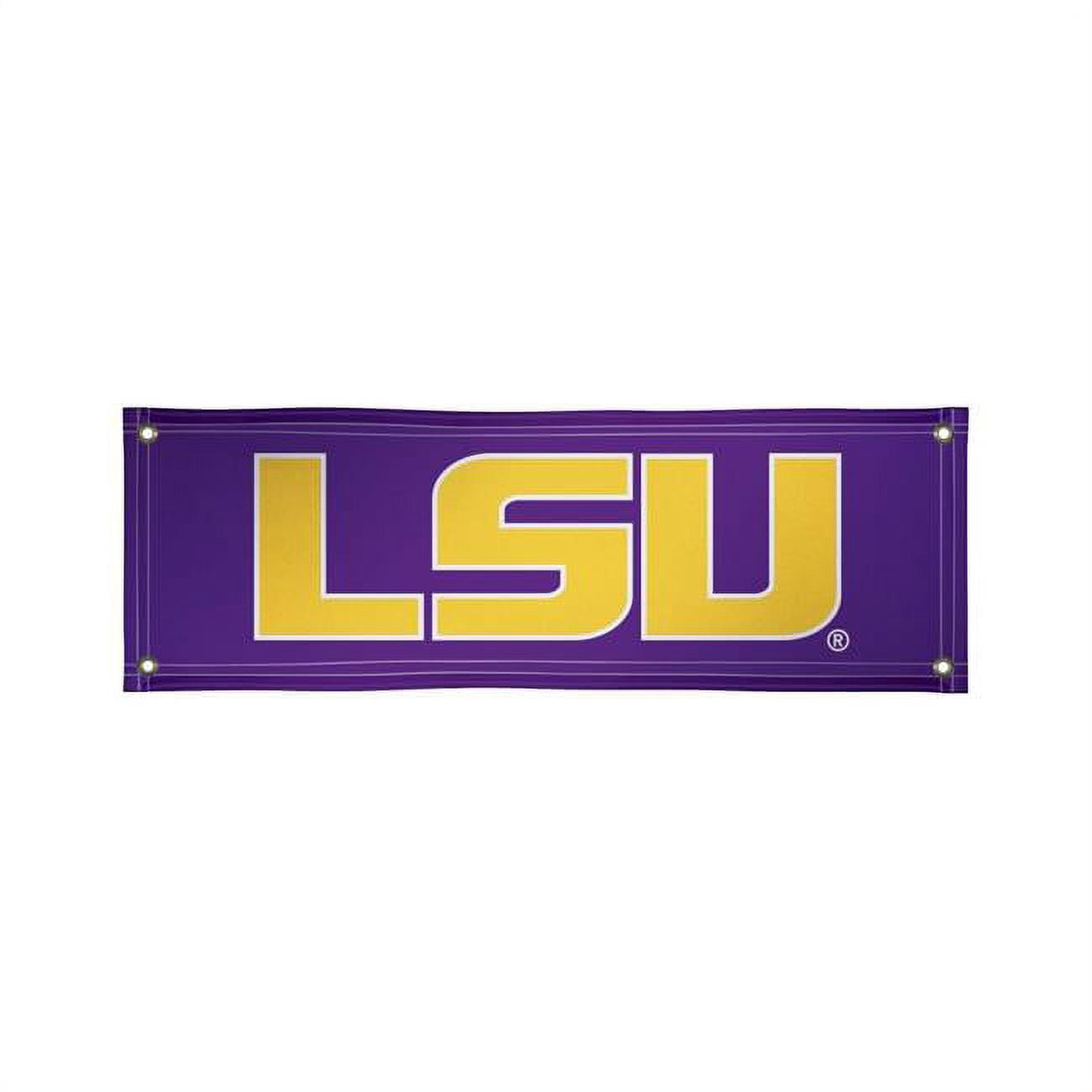 Showdown Displays 810022LSU-002 2 x 6 ft. NCAA LSU Tigers Vinyl Banner ...