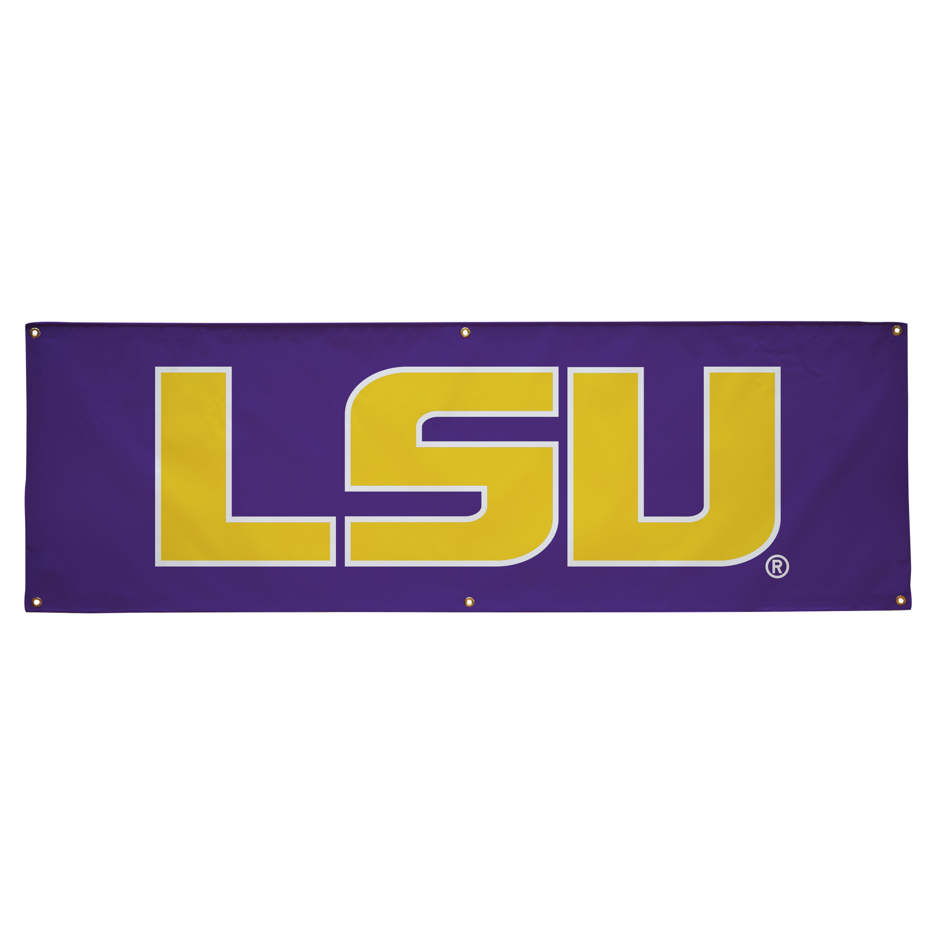 LSU Tigers 2' x 6' College Sports Printed Outdoor Banner - NCAA ...