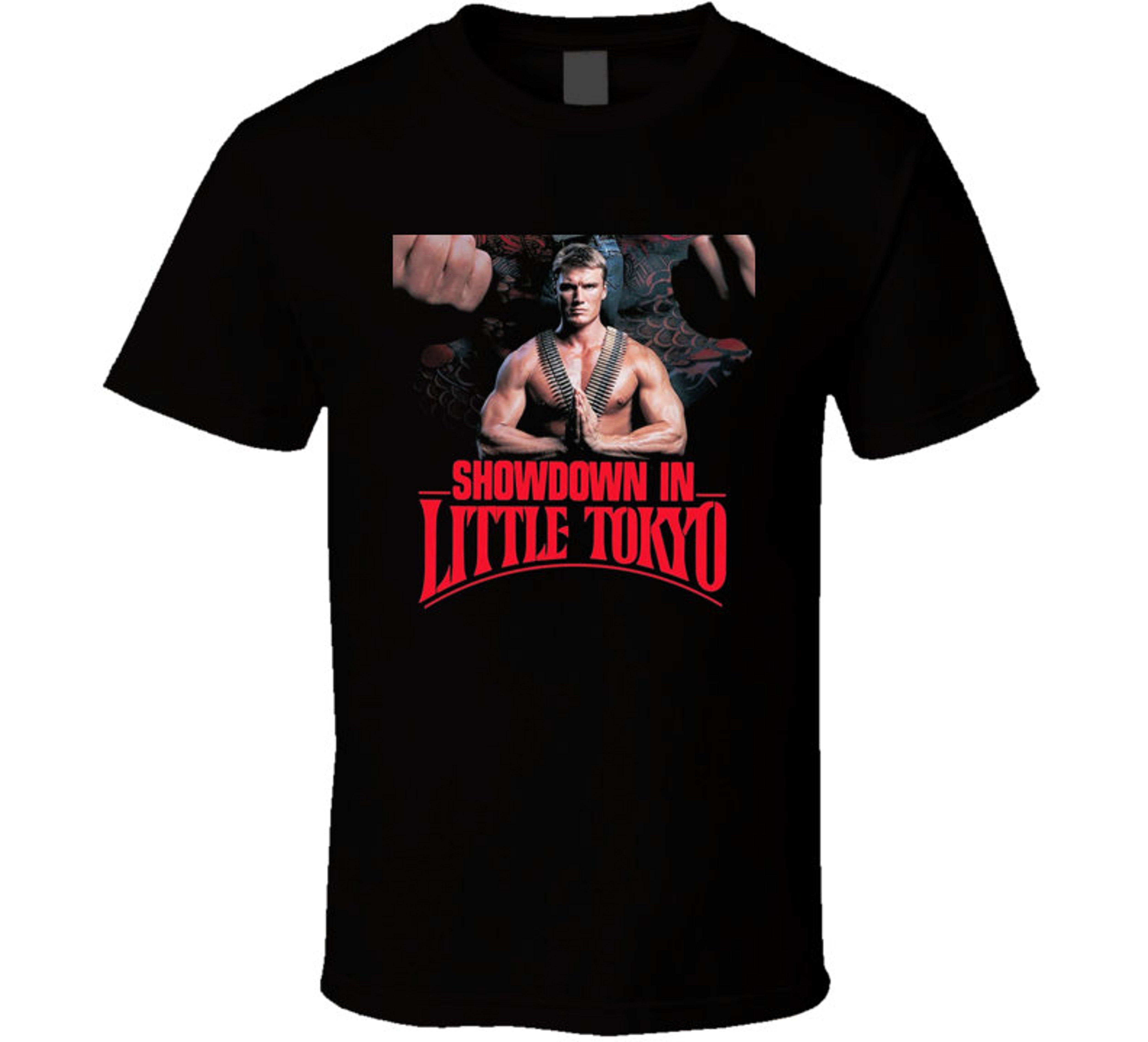 Showdown In Little Tokyo Dolph Lundgren 80s Action Movie T Shirt ...