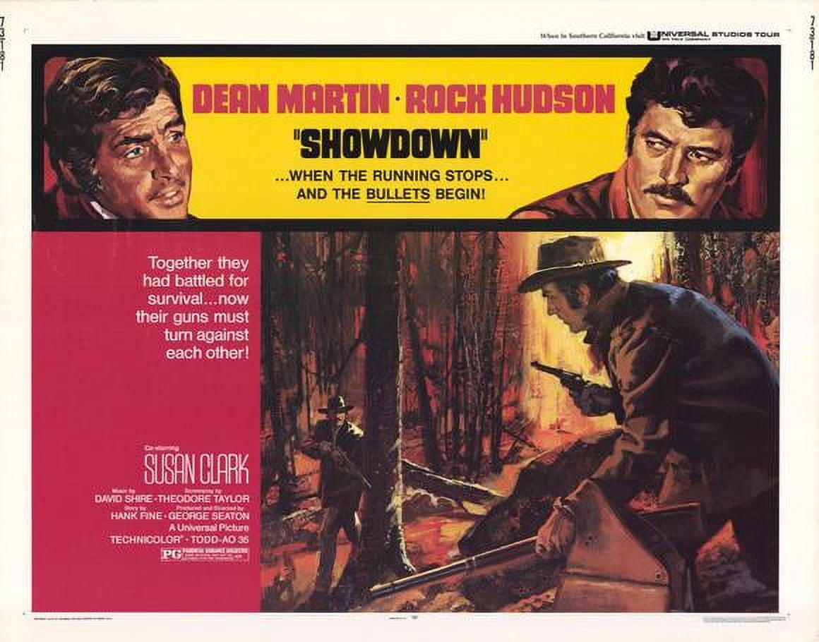 Showdown - movie POSTER (Style A) (11" x 14") (1973) - Walmart.com
