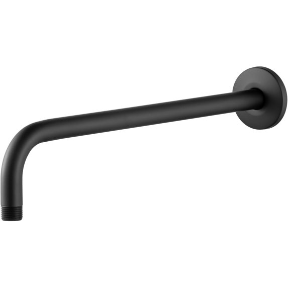 Shower Arm with Flange, 16 in Wall Mount Replacement Angle Shower Head ...