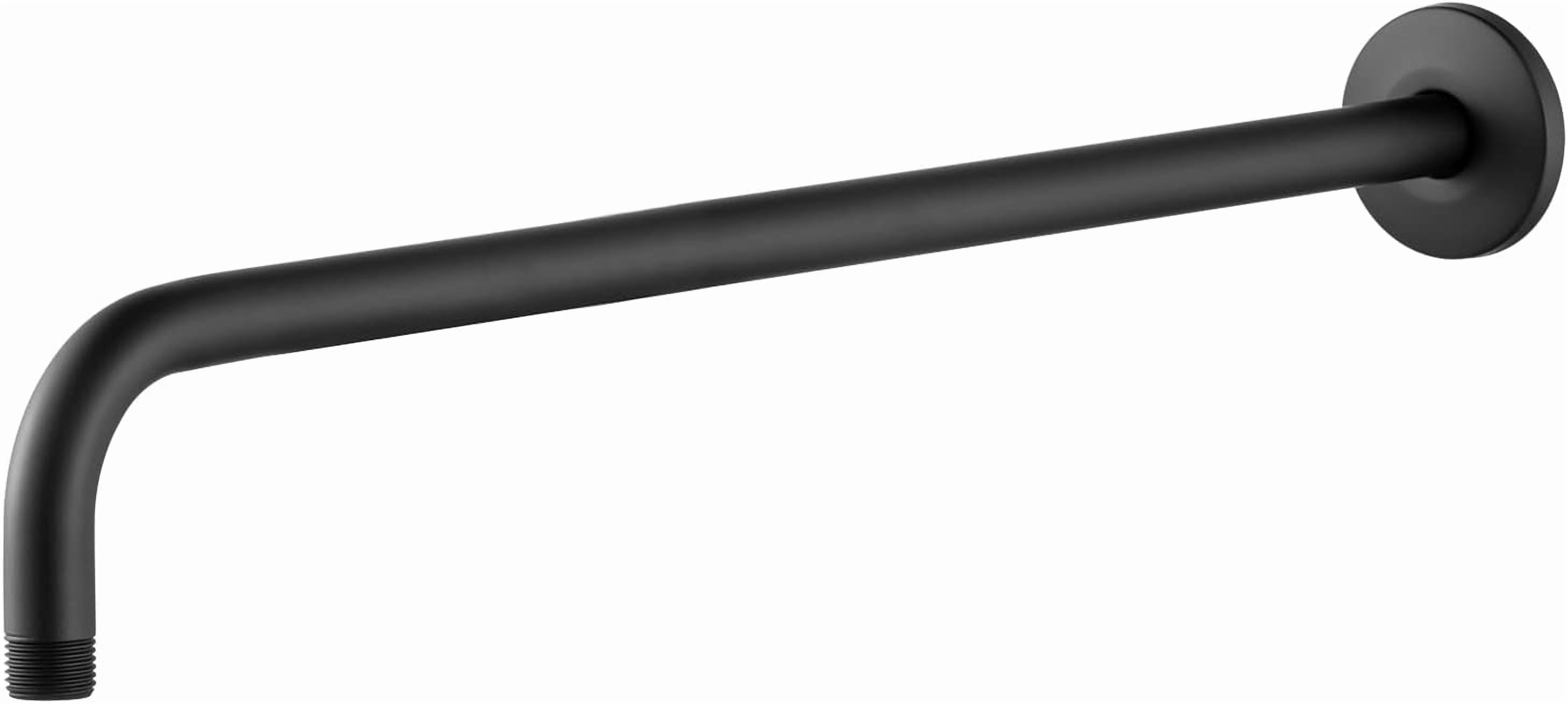 Shower Arm with Flange, 24 in Wall Mount Replacement Angle Shower Head ...