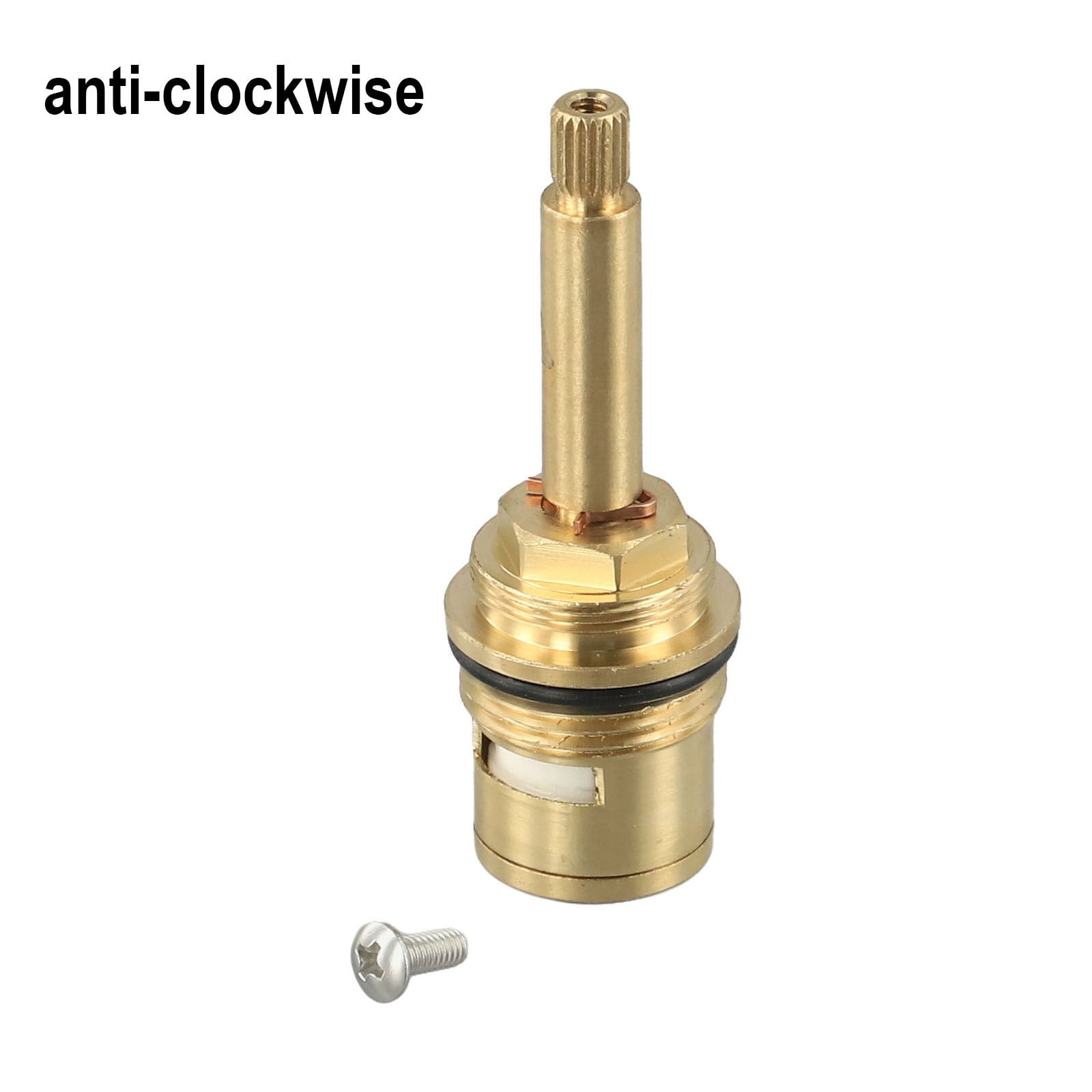 Shower Bath Tap Valve Cartridge Quarter Turn Flow Long Tall Stem Insert ...