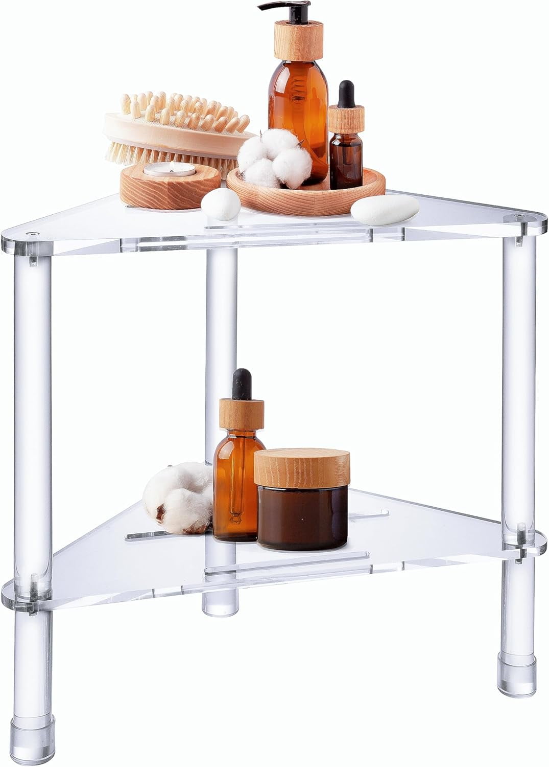 Shower Bench,Corner Shower Stool for Shaving Legs, Triangle Shower Foot ...