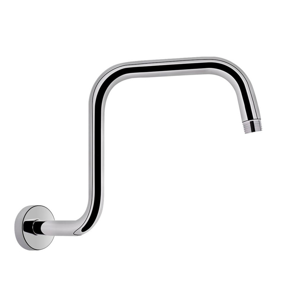 Shower Bracket With Flange Ceiling Mount Shower Head Extension Rainfall ...