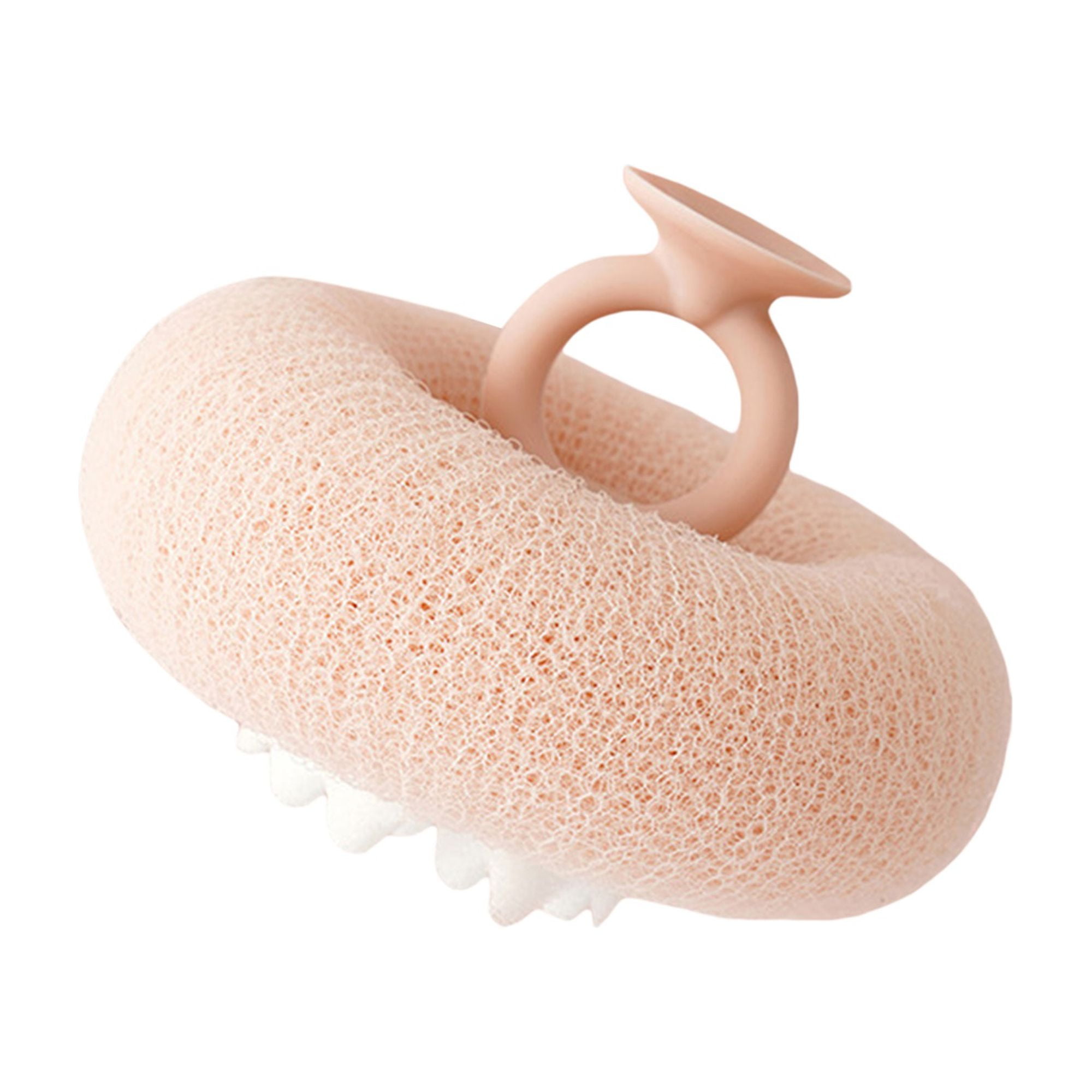 Shower Brush, Soft Suction Cup Massage Exfoliation Body Scrubber ...