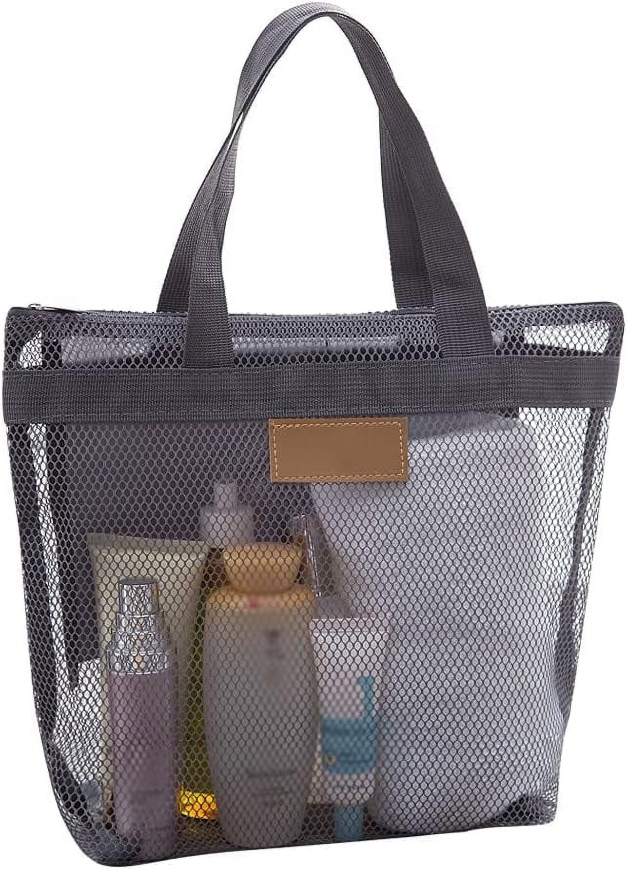 Shower Caddy Mesh Tote Bag, Mesh Shower Bag, Quick Dry Toiletry Bath ...