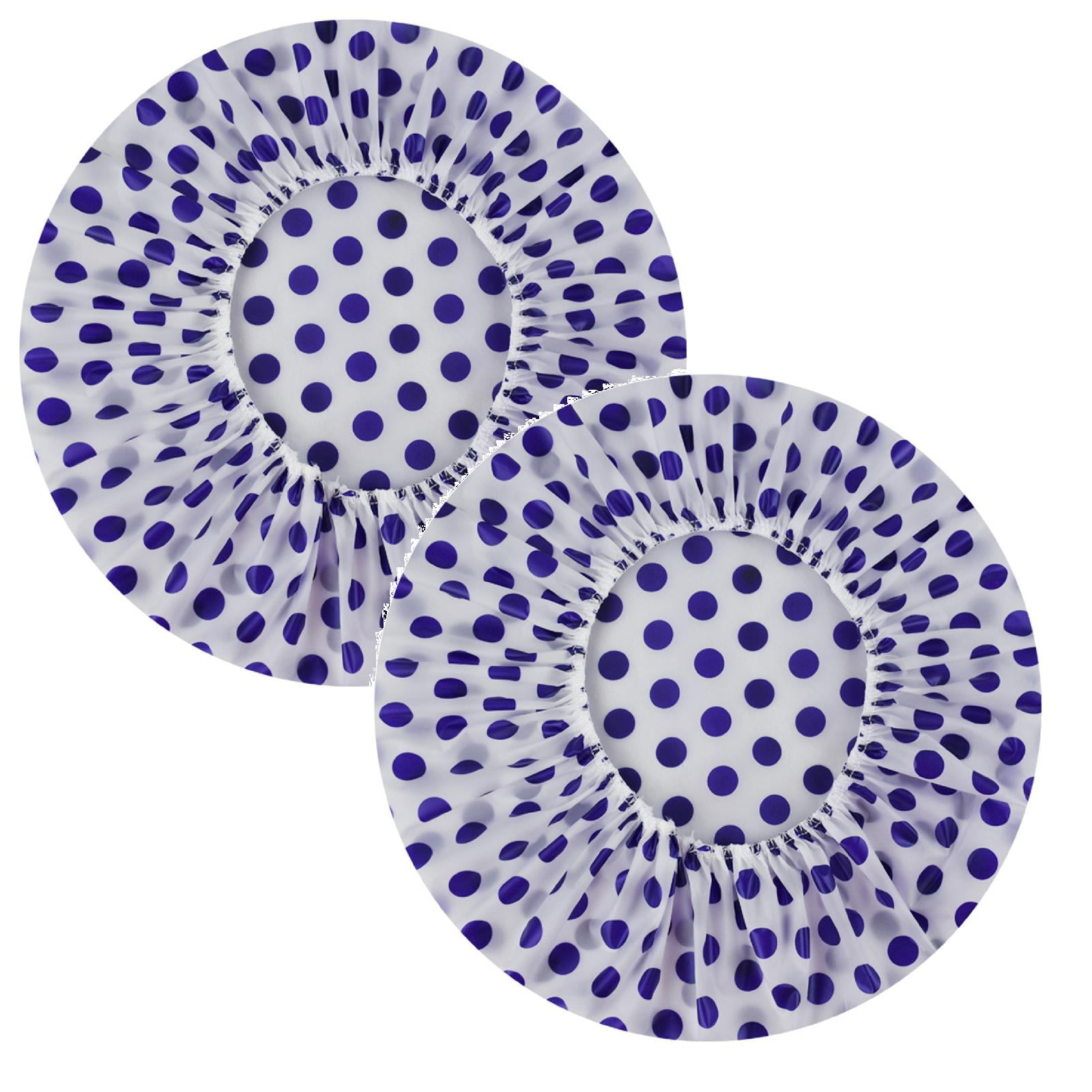 Shower Caps Extra Large Reusable Elastic 100 Waterproof Bathing Hair