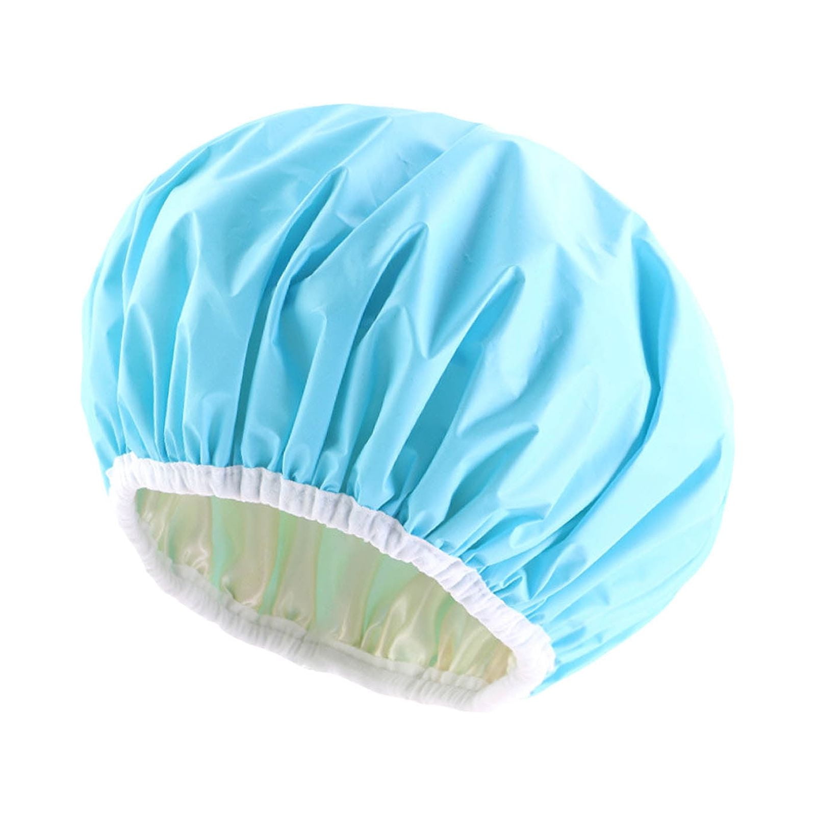 Shower Caps for Women, Terry Cloth Lined EVA Exterior Elastic and ...